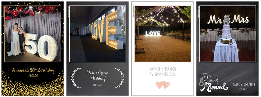 Event Letters | Light Up Celebration Letters and Numbers