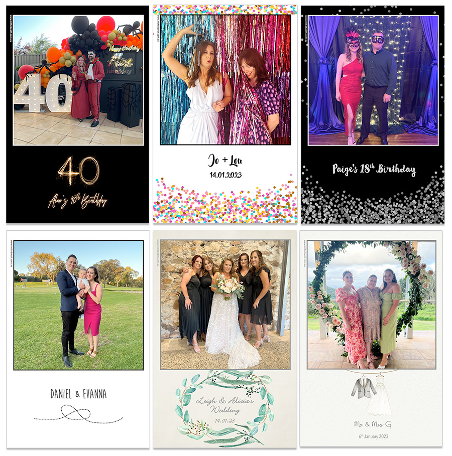 Photobooth Backdrop for Guest Cam | In the Booth Blog