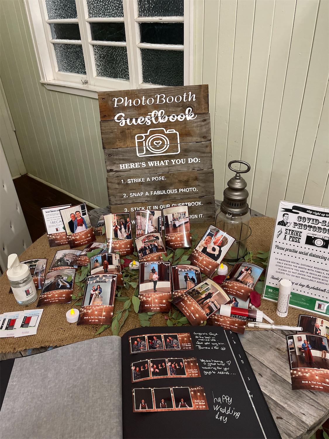 Wedding Guest Book | In the Booth Photo Booths