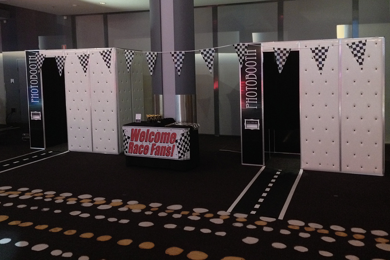 Enclosed Photo Booth Hire | In the Booth Photobooth Hire